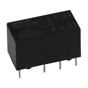 Relej G5V2-5H1 5V 2A 2xM+R
