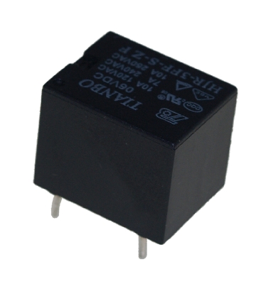 Relej HJR-3FF-24VDC-S 1 X ON/OFF, SPDT, 10A, 24V, 1600Om, Tianbo