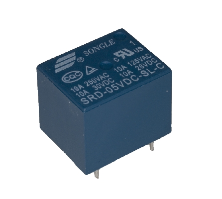 Relej SRD-24VDC-SL-C 1 X ON/OFF, SPDT, 10A, 24V, 1600Om, Songle
