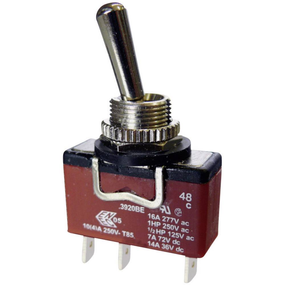 Taster kipp 10A/250V 1-pol 3-položaja (ON)-OFF-(ON) (C3922BEAAA)