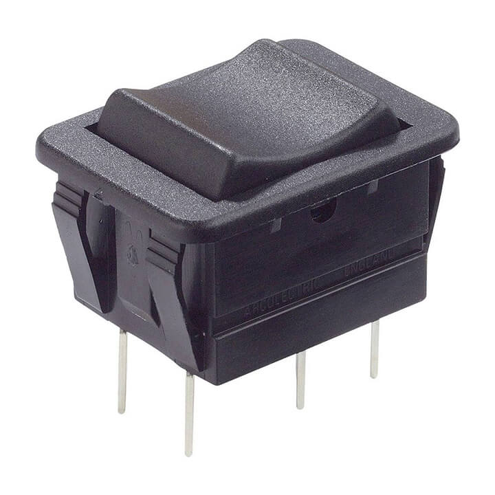 Taster wipp 16A/250V 2-pol (ON)-OFF-(ON) (C1572VBAAC)