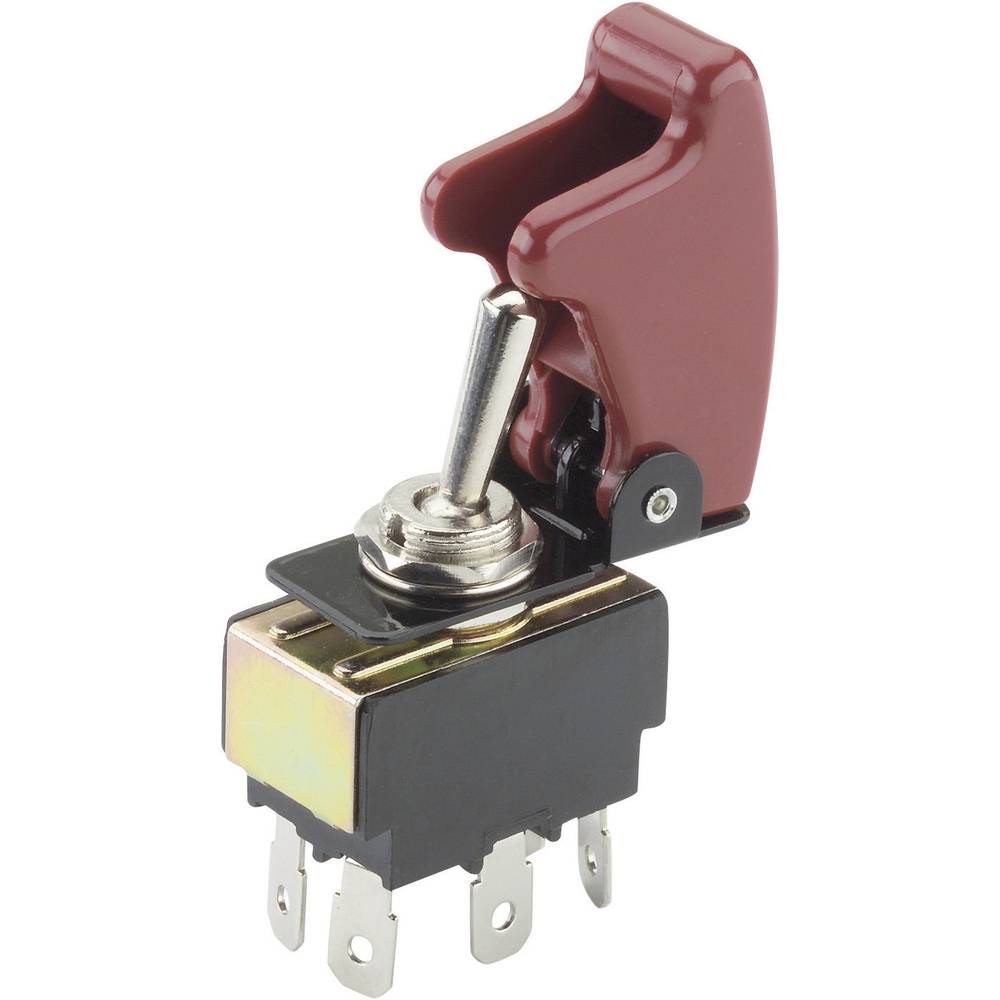 Taster kipp 250V 10A 2x On/On 1587823 fi=6.3mm