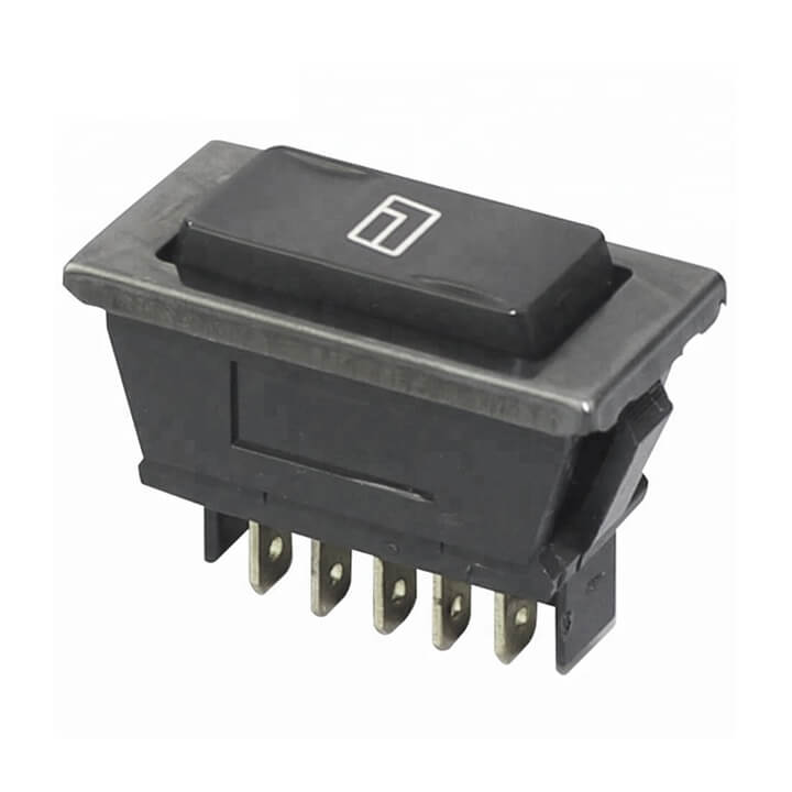 Taster plastični 12V 20A (ON)-OFF-(ON) za prozore