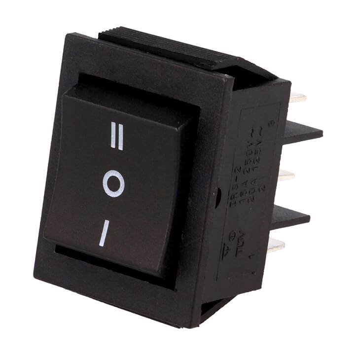 Prekidač wipp 15A/250V 2-pol 3 položaja ON-OFF-ON
