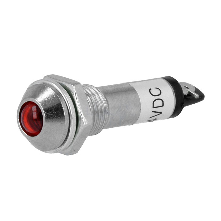 LED indikator crveni 24VDC fi=8.2mm