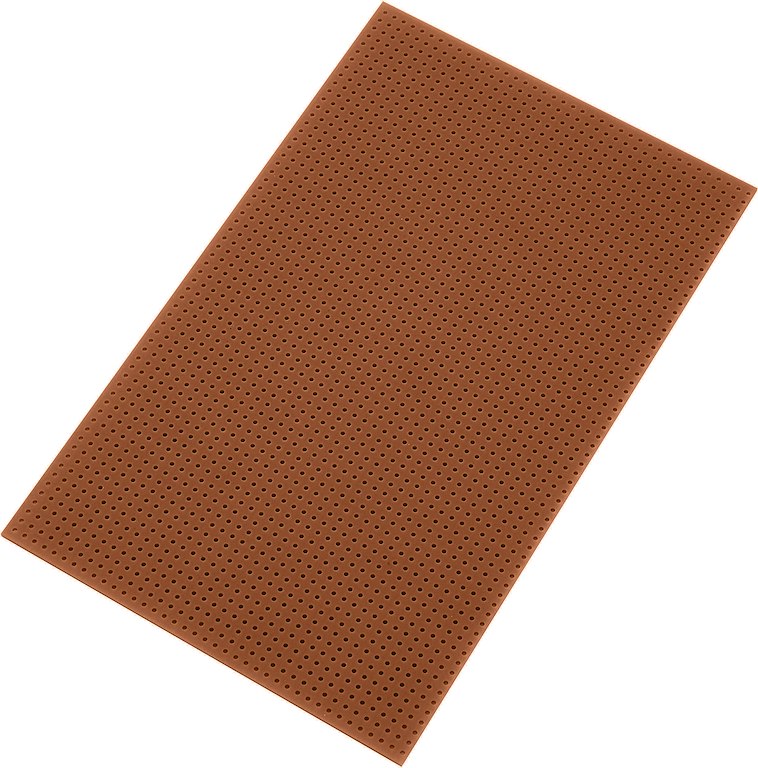 Tru Components euro ploca sa Cu premazom tvrdi papir (D*S) 160 mm * 100 mm Osnovna mreza 2,54 mm Sadrzaj