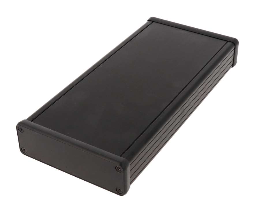 Kutija metalna elkosirano crna 120x103x53mm