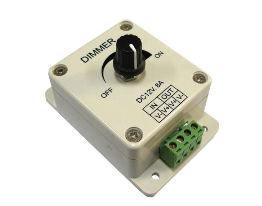 LED dimer 1x8A 12/24VDC