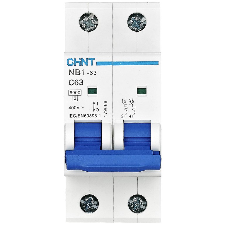 Chint 179656 automatski osigurac 2-pin 10A 240V 415V