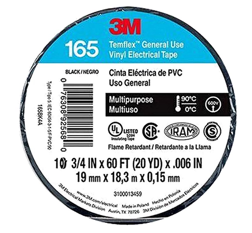 Traka izolir 3M ORG 165 Temflex 19mm x 18.3m