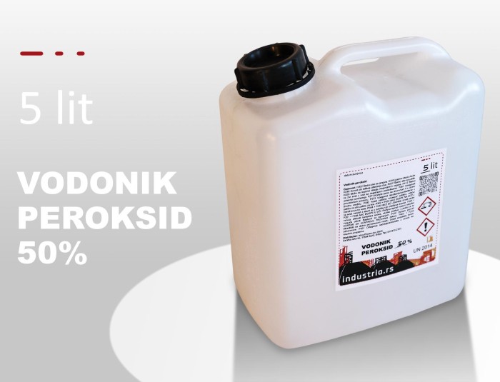 Vodonik peroksid 5l 50%
