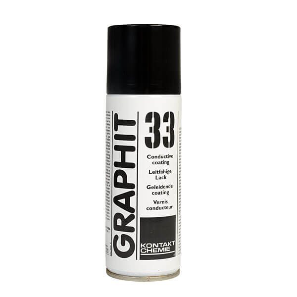 Kontakt Chemie Graphit 33 grafitni sprej, 200 ml, suv provodan film