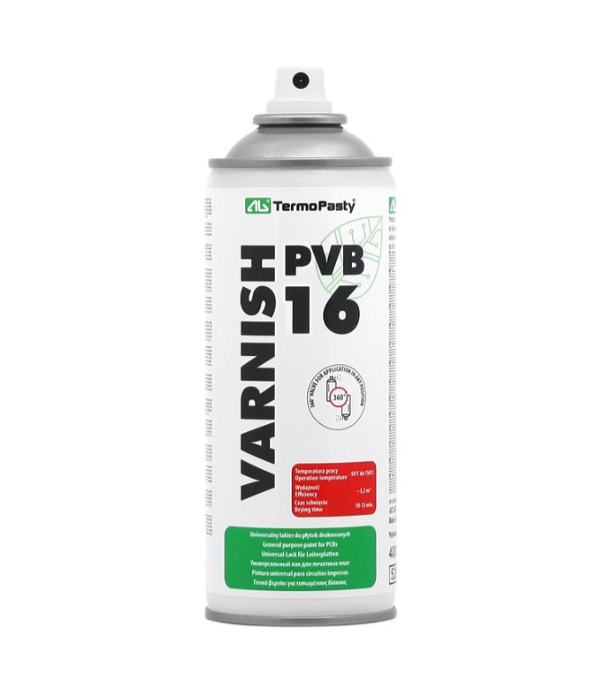 Sprej Termopasty PVB VARNISH 16 – za zaštitu štampanih kola