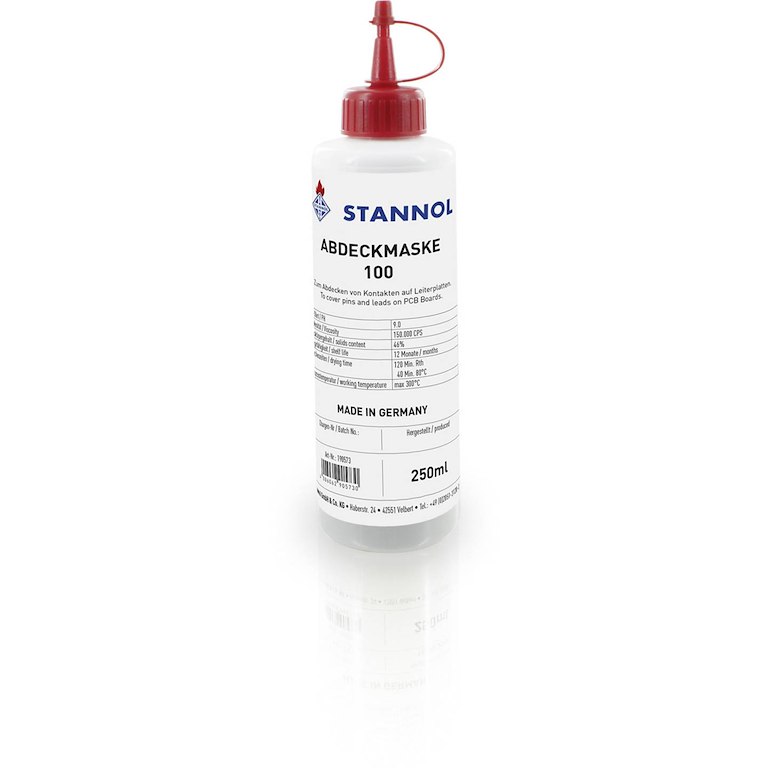 Zaštitni lak za lemljenje i maskiranje PCB ploča Stannol 100 Masking Pad