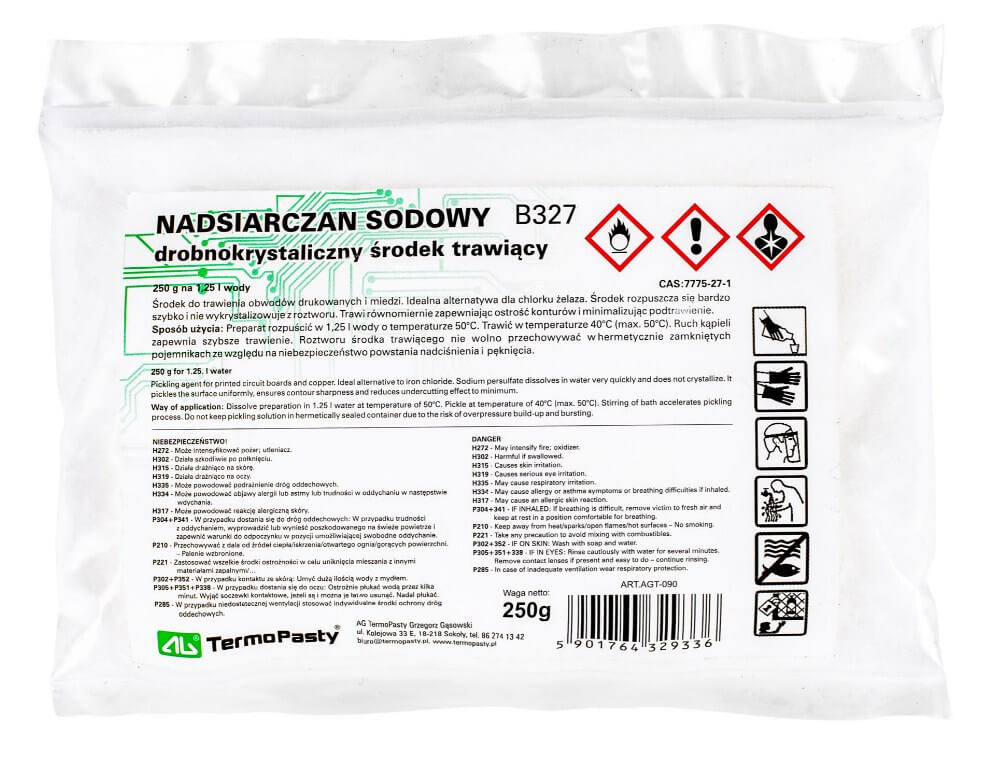 Natrijum persulfat B327 za izradu štampanih ploča AG Termopasty 250g