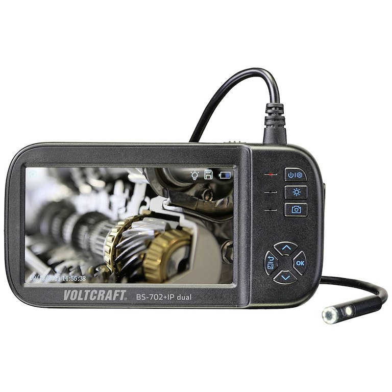 Endoskopska kamera VOLTCRAFT BS-702SE+IP 5m, sočivo 8mm
