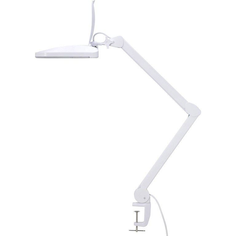 Lupa stona velika sa osvetljenjem TOOLCRAFT 3D, sočivo 189x156mm