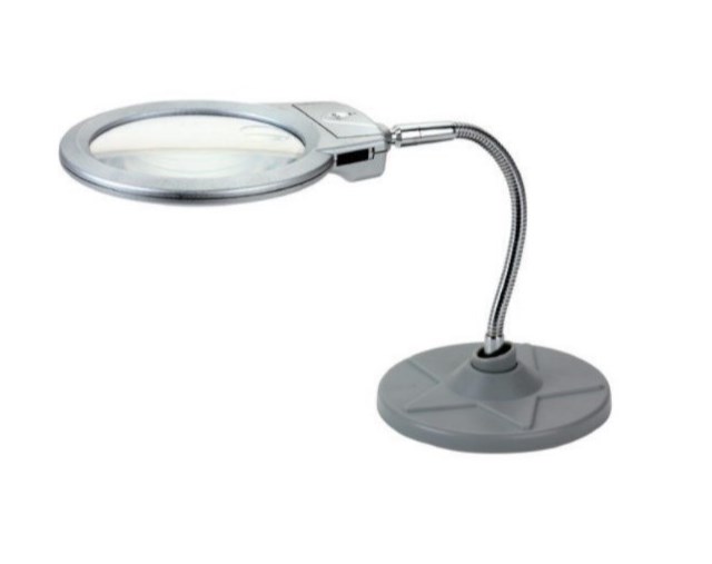 Lupa stona sa osvetljenjem ZD-126-1 3x, sočivo 90mm