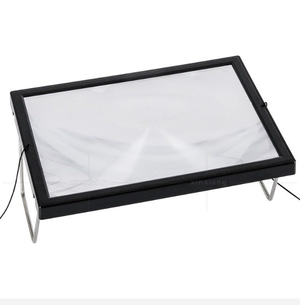 Lupa stona pravougaona 2x, sočivo 220x150mm