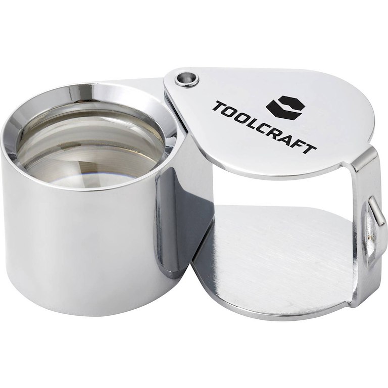Lupa ručna TOOLCRAFT TO-10182537, sočivo 10x