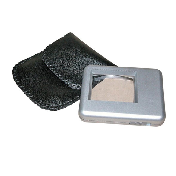 Ručna lupa 450510 sa osvetljenjem 38x30mm, sočivo 5x