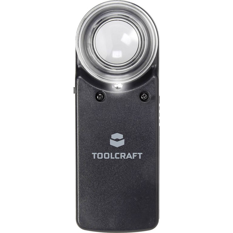Lupa ručna sa osvetljenjem TOOLCRAFT 1303080 15x, sočivo 20mm