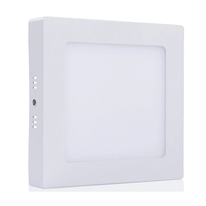 LED panel – plafonjera 18W bela topla 230V kockasti nadgradni