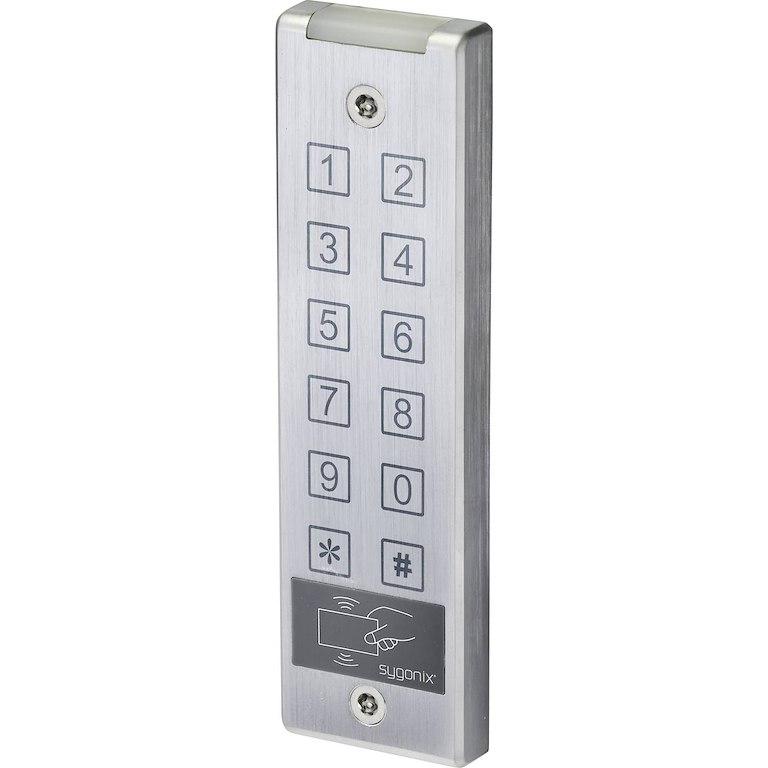 Sygonix SY-4777290 kontrola pristupa, RFID čitač sa tastaturom na dodir, IP65