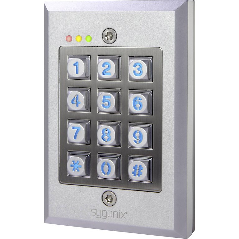 Sygonix kodna brava za nadgradnu i ugradnu montažu, IP65, otporna na vremenske uticaje