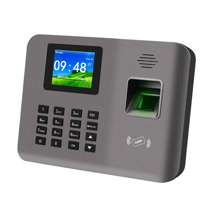 Terminal kontrole radnog vremena, otisak prsta, šifra i kartica, 5000 otisaka, TCP/IP i USB