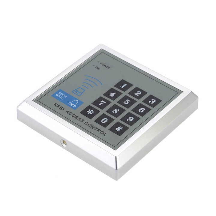 K2000 kontrola pristupa sa čitačem kartica i šifarnikom, 500 kartica, domet 5-15cm, 12V