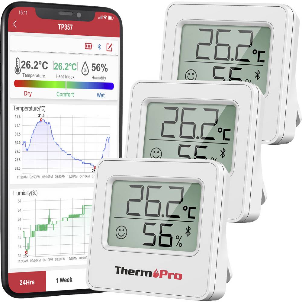 Termohigrometar set ThermoPro TP357