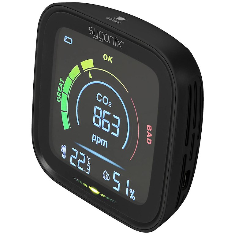 Termohigrometar Sygonix