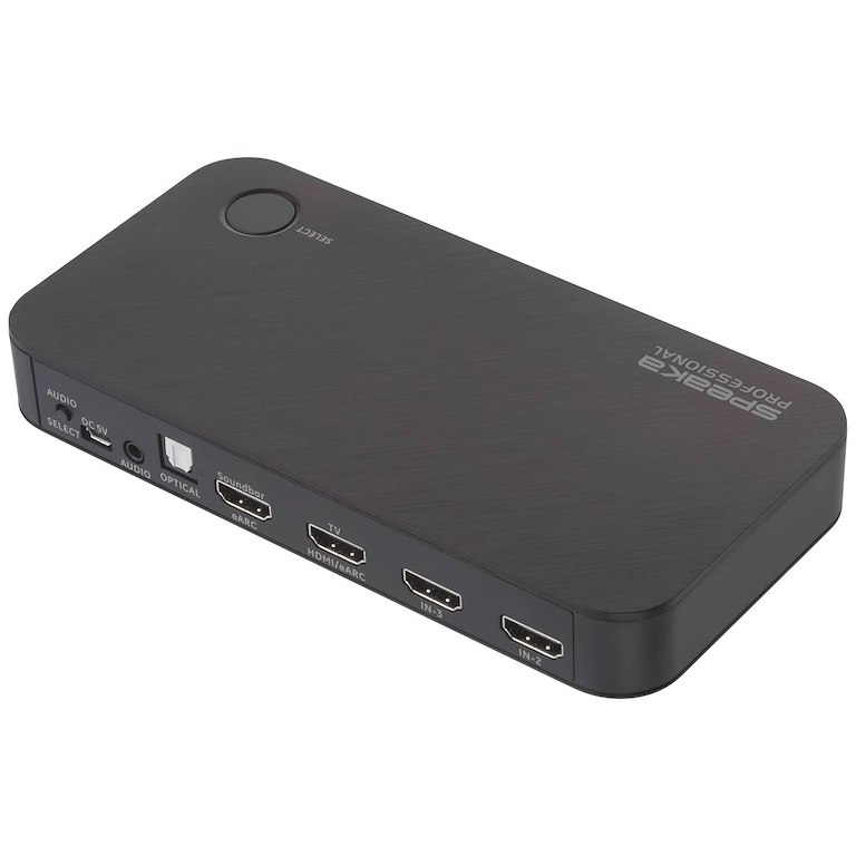 SpeaKa Professional HDMI Audio konverter SP-HDA-510 – 4K UHD, eARC, SPDIF, analogni audio izlaz