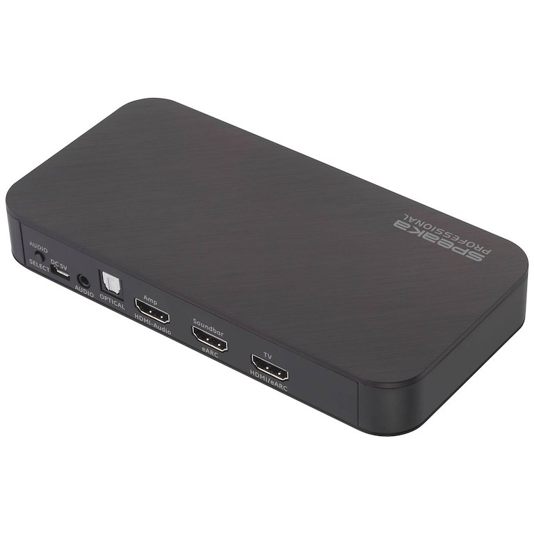 SpeaKa Professional HDMI Audio konverter SP-HDA-502 – 4K UHD, eARC, SPDIF i analogni audio izlaz