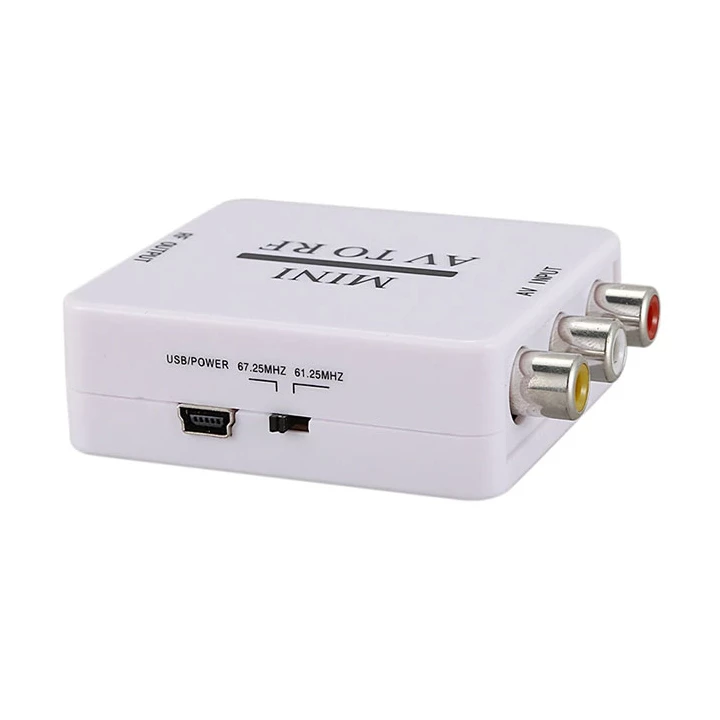 Konverter 3xRCA IN na RF OUT – AV u RF modulator za stari TV