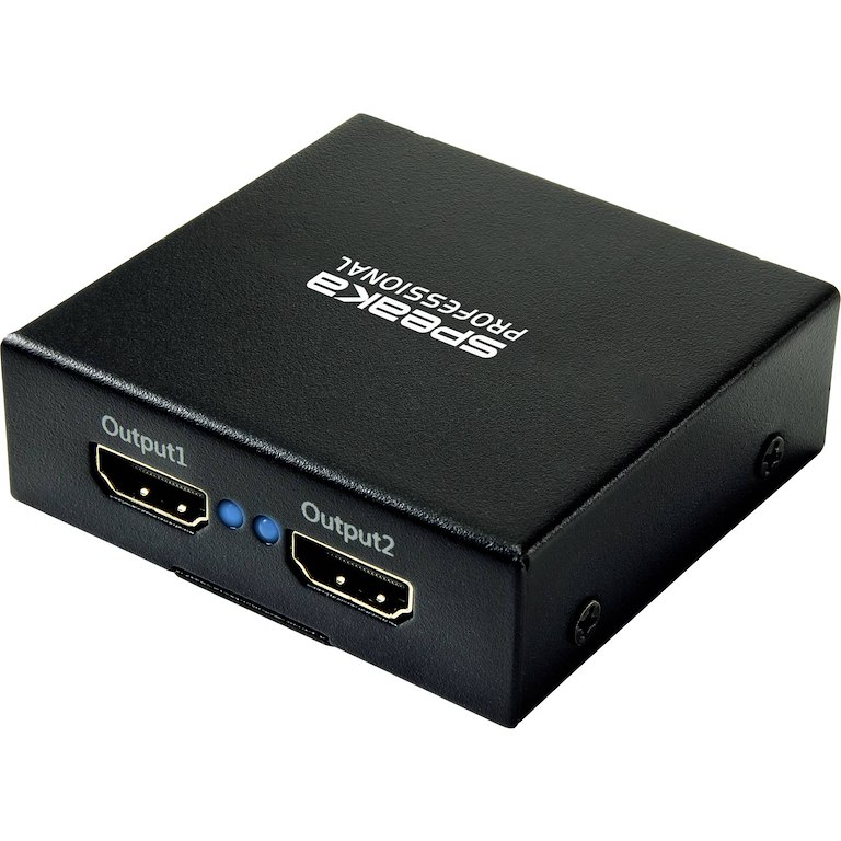 SpeaKa Professional HDMI Splitter 1×2 SP-HDS-220 – Razdelnik HDMI signala 4K UHD