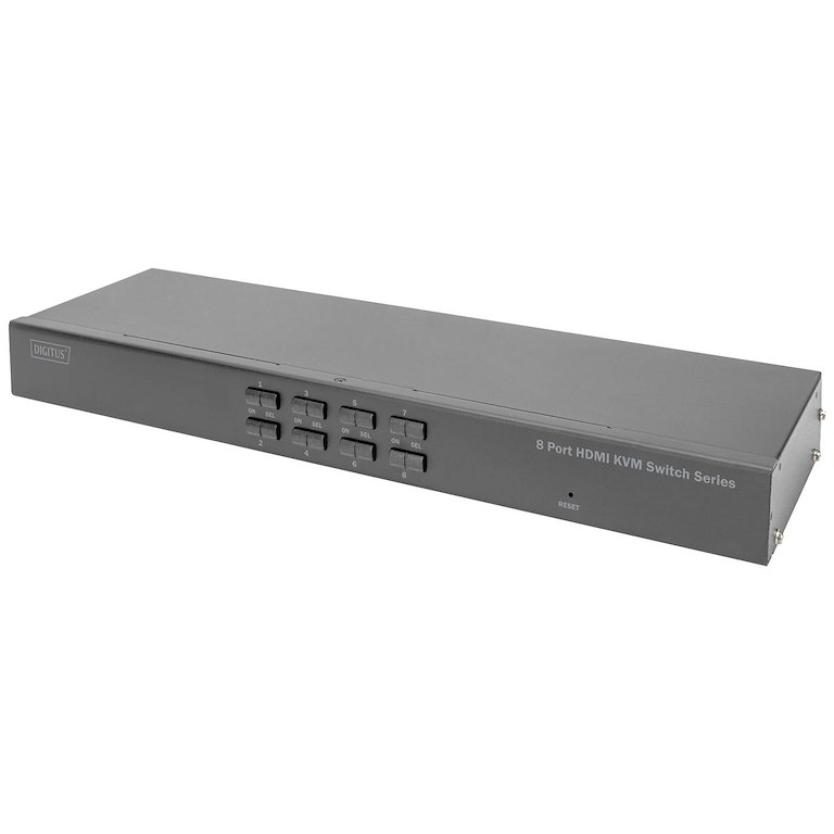 Digitus DS-12910 – HDMI KVM Switch 8×1 sa podrškom za 4K