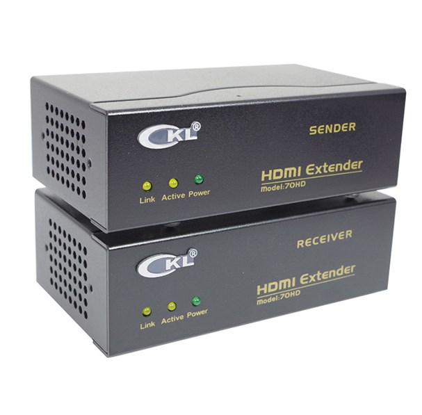 HDMI na UTP/STP Extender CKL-70HD – Prenos HDMI signala do 70m preko mrežnog kabla