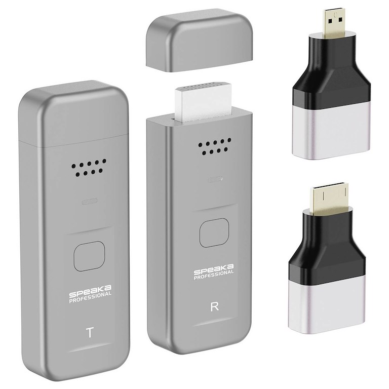 SpeaKa Professional SP-HDTR-500 Bežični HDMI set predajnik i prijemnik 5GHz