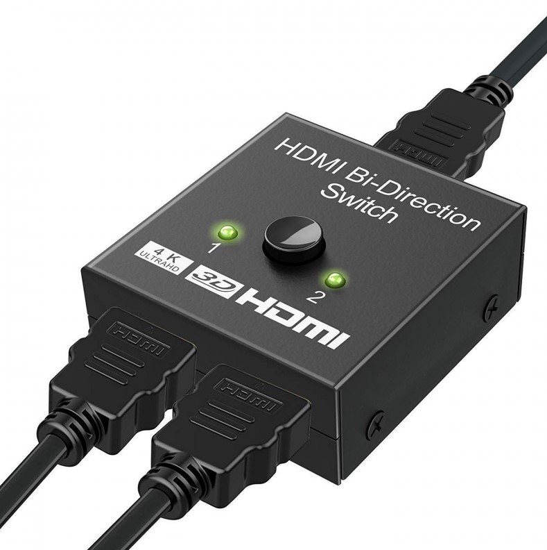 HDMI 2.0 svič razdelnik 2 izlaza 4K