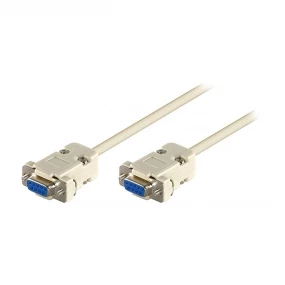 Kabl D-Sub 09 ženski – D-Sub 09 ženski pin-pin, 1.8m