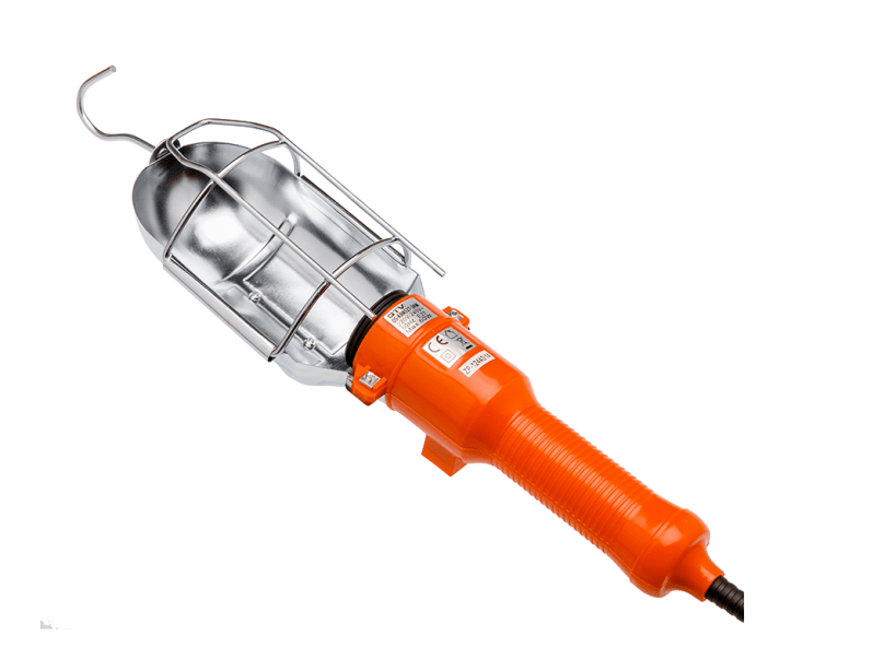 LAMPA PRENOSNA PLASTIČNA 1XE27 MAX 60W NARANDŽASTA, 5M KABL GTV OS-KAN527-24