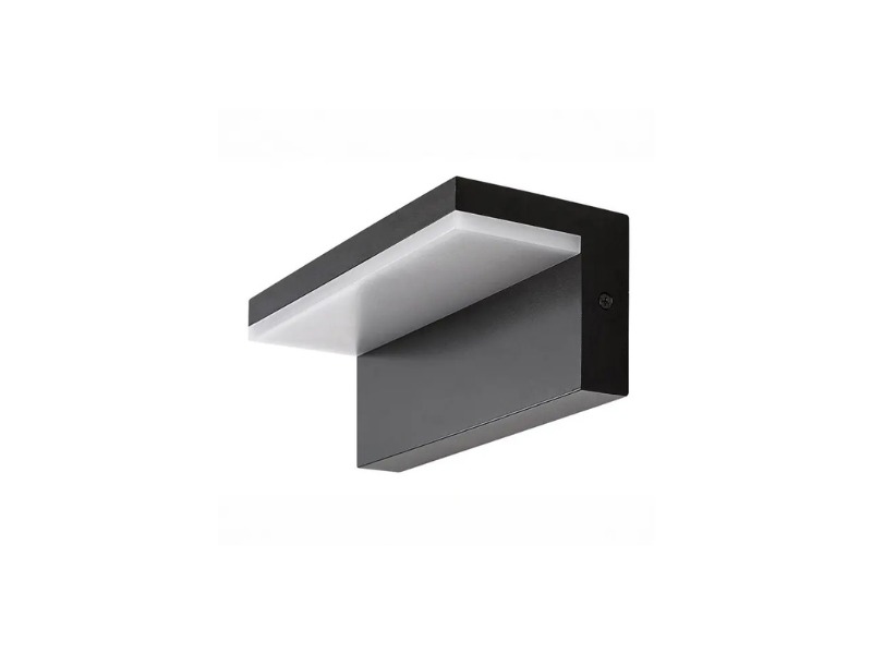 LAMPA ZIDNA LED 10W,CRNA,IP65,1000LM,CCT,RAB 77092