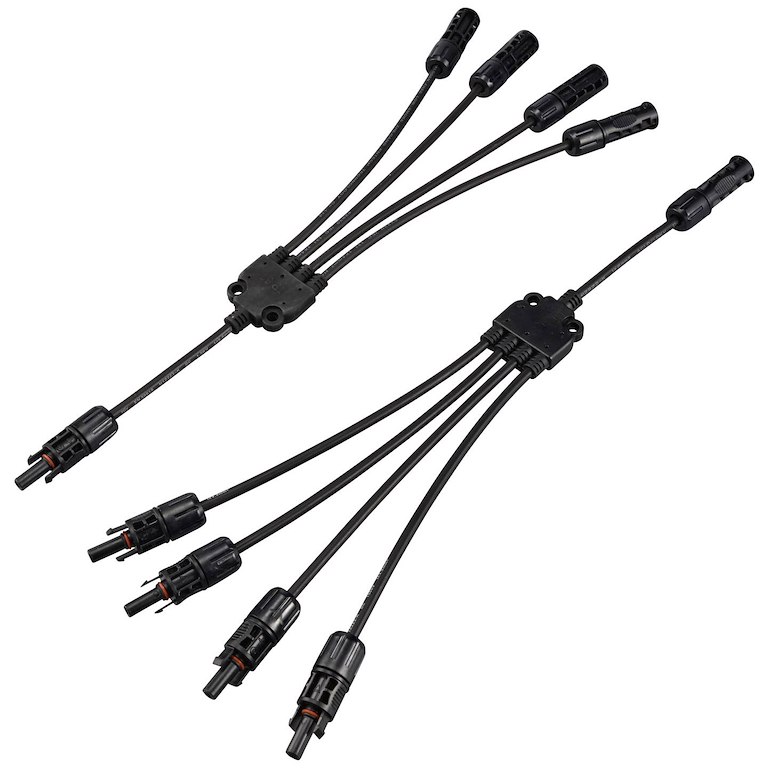 Kabl napojni za solarne sisteme SY-6407994 4 u 1 1500V 46.5 cm