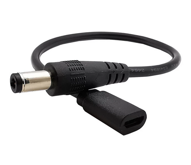Kabl napojni 2.1×5.5 – MicroUSB ženski, 0.2m