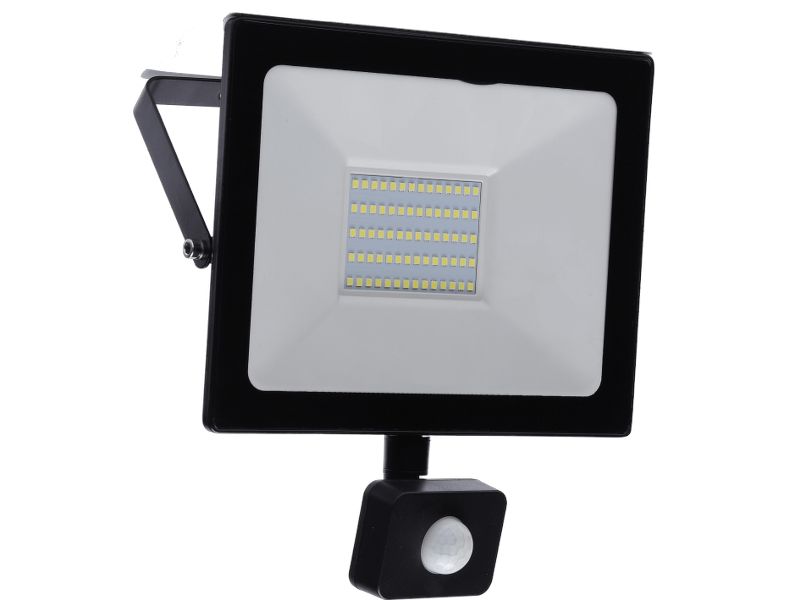 LED REFLEKTOR SOLED SA SENZOROM ECO 50W SMD 6400K GRL7374-PIR SENZOR