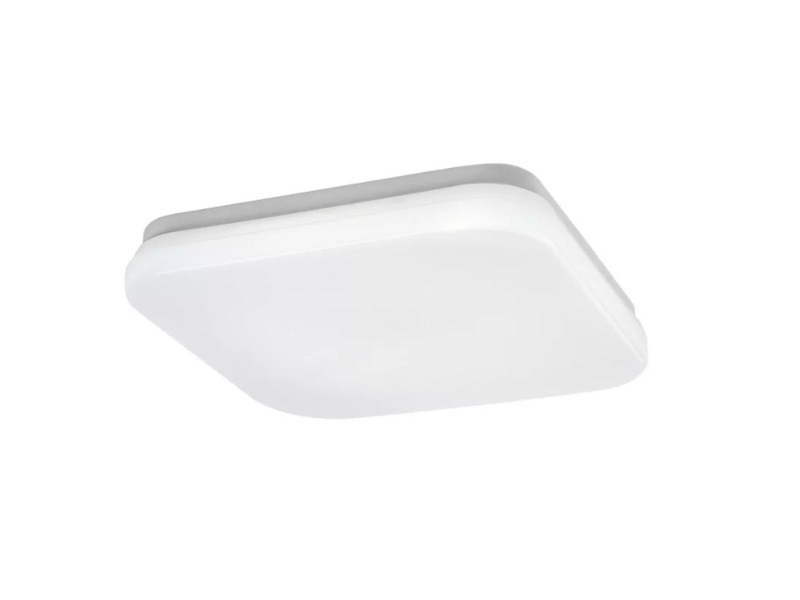 PLAFONJERA LED CETVRTASTA RABALUX IP44 18W, 285X285MM,1100LM,CCT RAB 77181