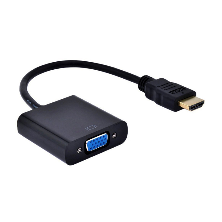 Kabl HDMI muški IN – VGA ženski OUT, 0.2m