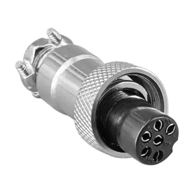 Mikrofonski konektor GX12, 6-pol zenski